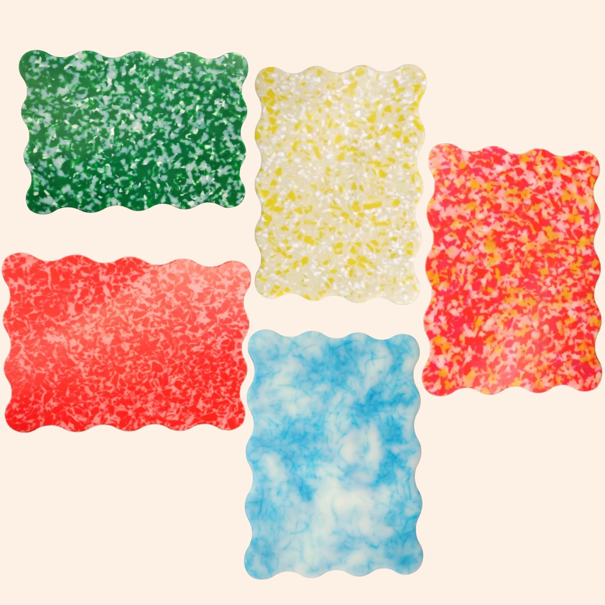 Wavy Colourful Chopping Boards – Ruey